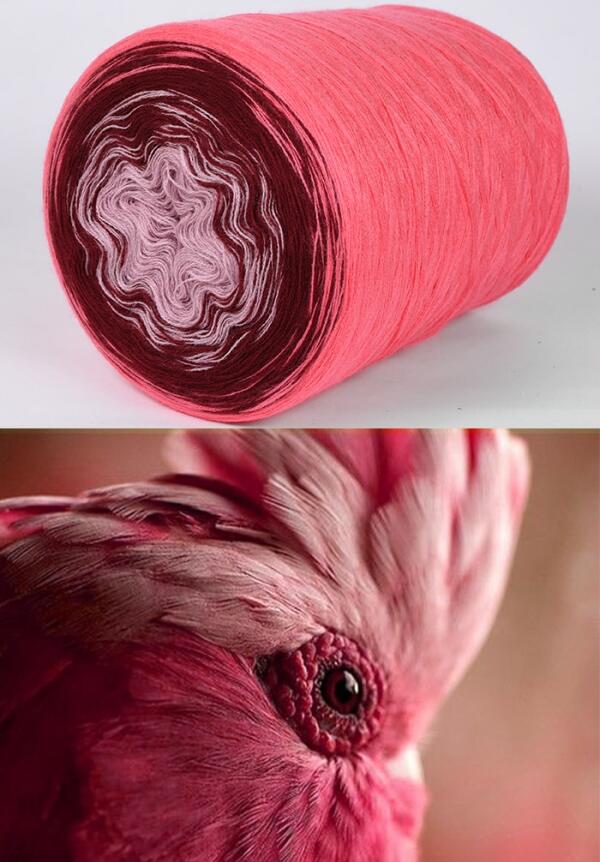 Muffin Cake garn 2000m | Koral | garn-universet.dk