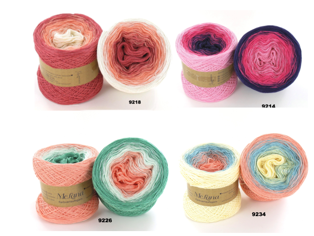 McLana Bobbel cake garn 1000m/200g 3ply | garn-universet.dk