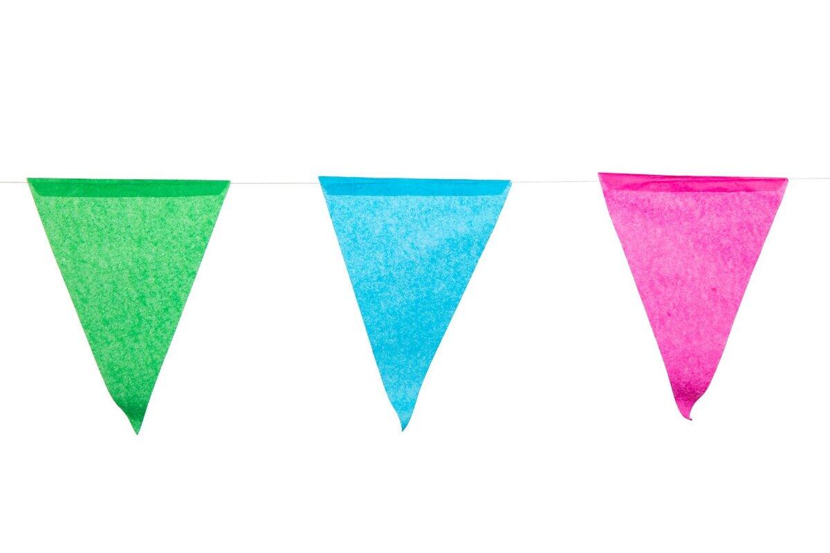 Vimpler på snor til festen